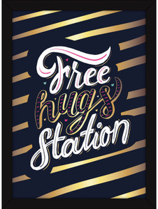 Framed Posters For Girls Hostel And Dorm Room Decor - Welcoming Wall ...