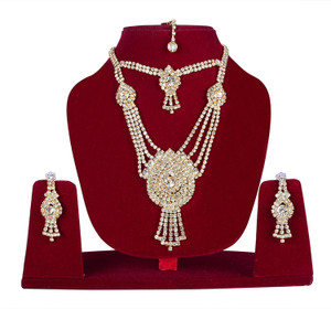 FULLY Stone Gold Jewellery Set Price in India - Buy FULLY Stone Gold ...