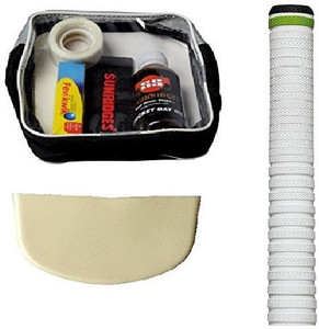 SS Combo of Three, One Bat Care Kit, One Bat Toe Guard and one Bat Grip ...