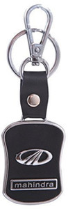 Kairos Mahindra Car Black Leather Keychain with Hook Key Chain Price in ...