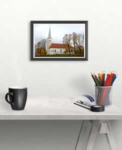 poster of church Fine Art Print - Architecture posters in India - Buy ...