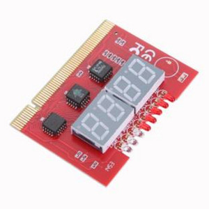 TECHON PC 4-digit Code Diagnostic Analyzer Card Motherboard (Red) INTEL ...