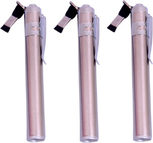 Powerzoom PACK OF 3 PEN-1007 LED WITH AAA BATTERY Torch Price in India ...