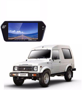 AUTOGARH 7 Inch Bluetooth Screen Monitor For Gypsy Black LED Price in ...