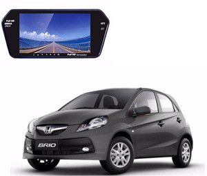 AUTOGARH MC38A Rear View Mirror 7 Inch Monitor With Bluetooth & Camera ...