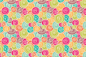100yellow Gift Wrapping Paper, Designer Circle Printed Christmas Gift ...