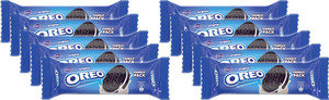 Cadbury Oreo Chocalate Sandwich Biscuits, 120g (Pack of 10) Cream ...