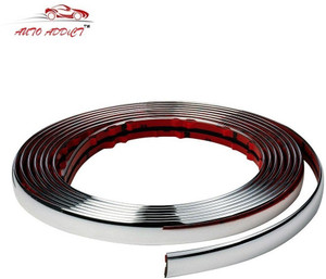 AuTO ADDiCT Side Window 20 meter 10 MM Chrome AA76 Car Beading Roll For ...