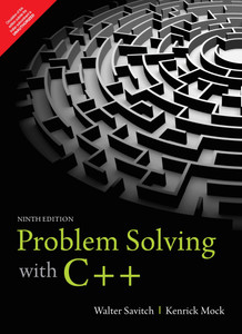 Problem Solving with C++ by Pearson, 9th Edition: Buy Problem Solving ...