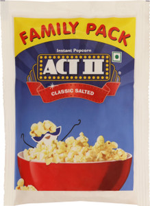 ACT II Instant Family Pack Classic Salted Popcorn Price in India - Buy ...
