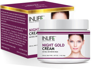 INLIFE Night Gold Cream - Price in India, Buy INLIFE Night Gold Cream ...