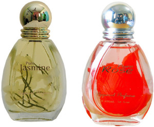 Buy St. Louis Inc Floral Jasmine and Rose Combo Perfume 100ML+100ML Eau ...