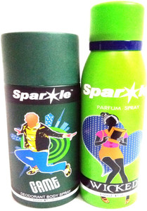 Sparkle GAME AND WICKED Deodorant Spray - For Men & Women - Price in ...