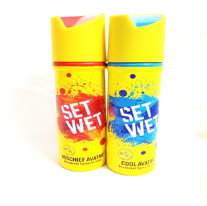 SET WET Mischief Avatar and Cool Avatar Deodorant Spray - For Men ...