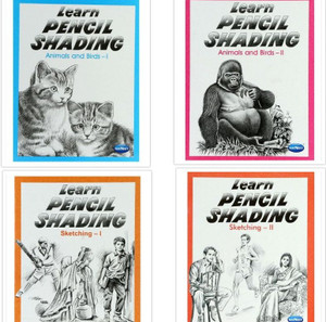 Learn Pencil Shading Set Of 4 Books: Buy Learn Pencil Shading Set Of 4 ...