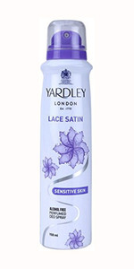YARDLEY Sensitive Skin Lace Deodorant Spray - For Women - Price in ...