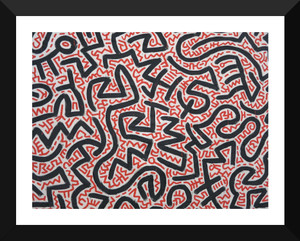 Moses and the Burning Bush by Keith Haring - "Top 10 Keith Haring ...