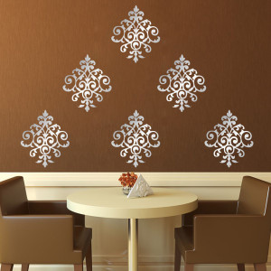 STICKER STUDIO 30 cm Wall Sticker (Floating motif,Surface Covering Area ...