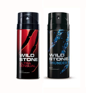 Wild Stone Ultra Sensual And Thunder Deodorant Spray - For Men - Price ...