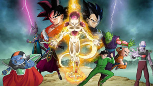 Movie Dragon Ball Z Resurrection Of F Tagoma Sorbet Whis Beerus Goku ...