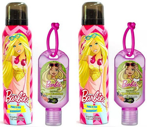 BARBIE Deodorant 150ML and Hand Sanitizer 50ML Gift Set of 2 Combo ...