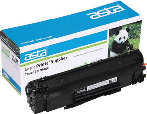Asta Compatible Hp 85a Black Ink Toner - Asta : Flipkart.com
