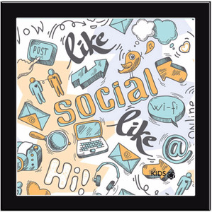 Social Paper Print - Typography posters in India - Buy art, film ...