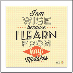 I-Am-Wise Paper Print - Typography posters in India - Buy art, film ...