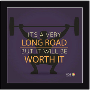 Long-Road Paper Print - Typography posters in India - Buy art, film ...