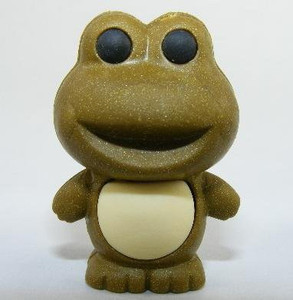 PencilThings Frog Japanese School Erasers. Gold Color. 2 Pack. - Frog ...