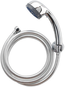 CERA CP Telephonic Hand Shower with 70 mm (3")dia with Wall Hook and 1 ...