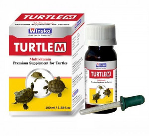Winsko TURTLE (M) 100ml (3.38 fl.oz) Multivitamin Premium Supplement ...