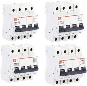 L&T EXORA ( SET OF 4 ) BB40100C ( SET OF 4 ) MCB Price in India - Buy L ...