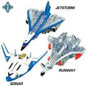 Hasbro Transformers Armada Air Defense Mini-Con Team: Jetstorm, Runway ...
