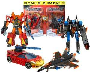 TRANSFORMERS Hasbro Year 2007 Universe Series 2 Pack Deluxe Class 6 ...