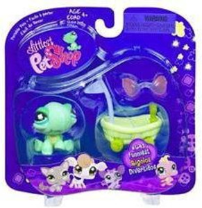 Littlest Pet Shop Portable Pet Turtle With Wheelbarrow - Portable Pet ...