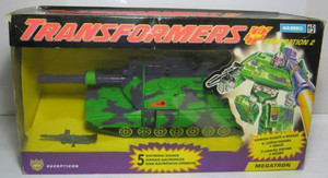 TRANSFORMERS Generation 2 G2 Decepticon Leader Megatron Tank Action ...