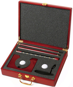 AEC Behome Executive Wooden Golf Set With Compact Travel Case (Wood ...