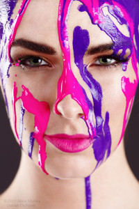 KumkumArts Powder Body Painting Poster 12 x 18 Inch, HD Quality Image ...