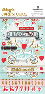 Paper House Sticky Pix Cardstock Multi Pack 5 Per Package - It Takes ...