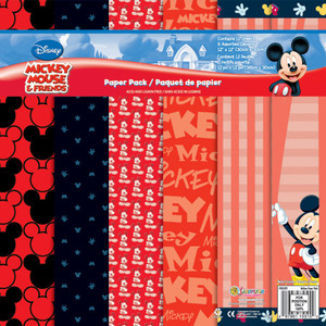 Trends International Disney Double Sided Paper Pack 12"X12" 12 Per ...