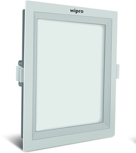Wipro wave 6w square yellow led ceiling panel pack of-01 Downlighter ...