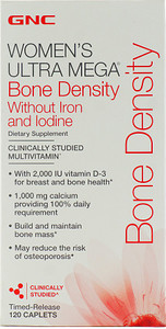 GNC Women's Ultra Mega Bone Density Caplets Price in India - Buy GNC ...