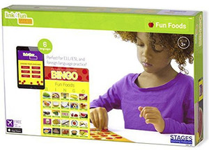 Stages Learning Materials Link4Fun Real Photo Fun Food Bingo Game For ...