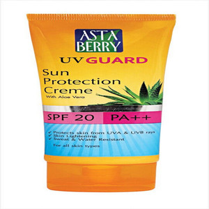 ASTABERRY UV Guard Sun Protection - SPF 20 (100 ml) - Price in India ...