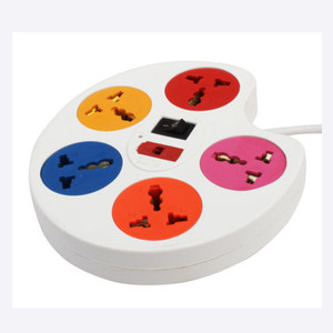 METTLE Extension Board 6 Amp 5 Plug Point with Master Switch, LED ...