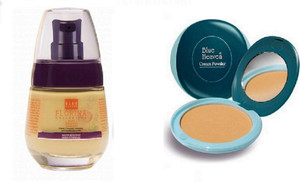 BLUE HEAVEN florina foundation with cream to powder compact - Price in ...