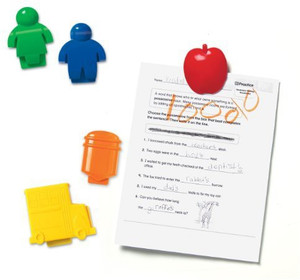 LEARNING RESOURCES School-Themed Magnetic Clips, Set Of 5 Price in ...
