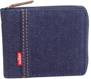 LEVI'S Men Blue Denim Wallet Dark Blue - Price in India | Flipkart.com