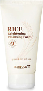 Skinfood Rice Brightening Cleansing Foam (MADE IN KOREA) Face Wash ...